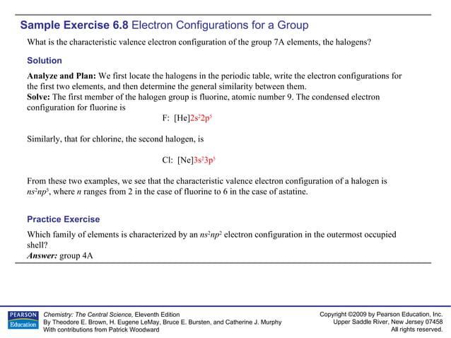 AP Chemistry Chapter 6 Sample Exercise | PPT