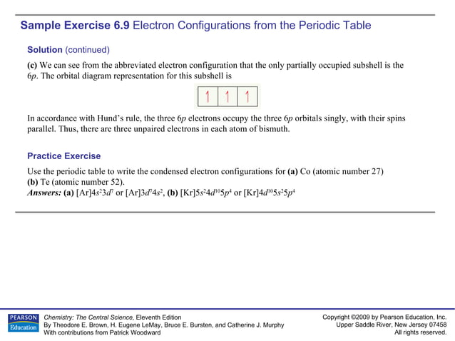 AP Chemistry Chapter 6 Sample Exercise | PPT