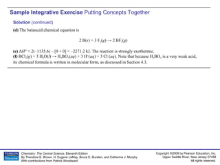 AP Chemistry Chapter 6 Sample Exercise | PPT