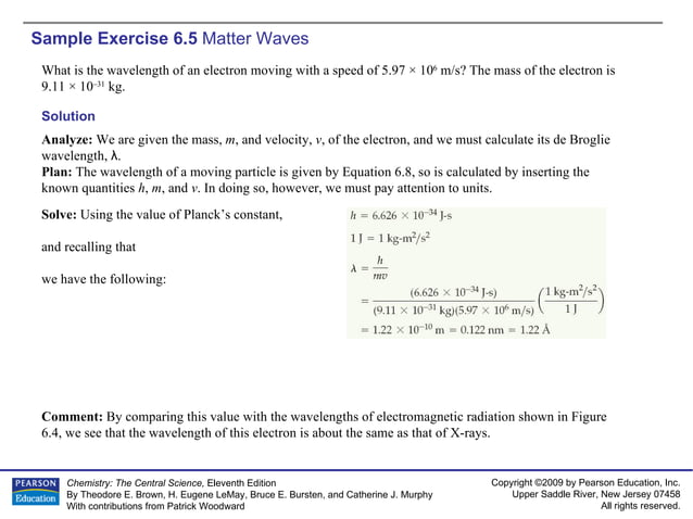 AP Chemistry Chapter 6 Sample Exercise | PPT