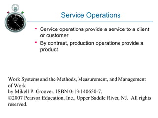 Ch06 service operations | PPT