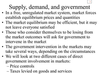 ch06 slide- supply demand and government policies- economics -mankiw.ppt