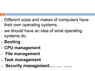 Ch # 07 operating system | PPT