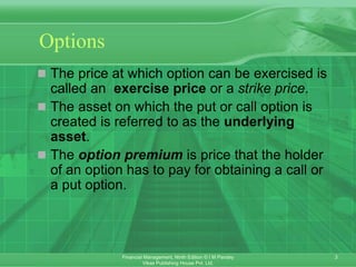 Ch_07 - Options and Their Valuation.ppt