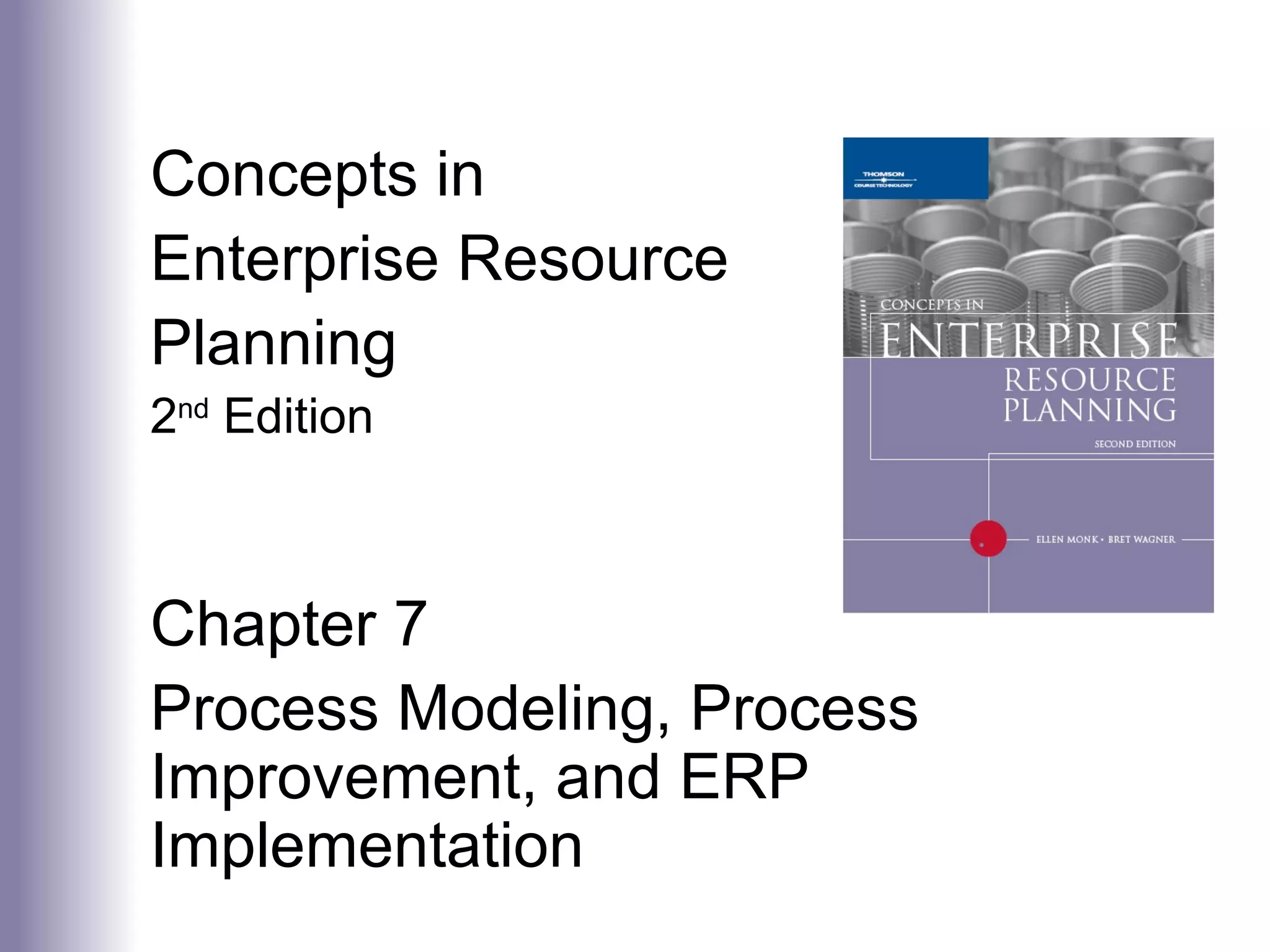 Chapter 7: Process Modeling, Process Improvement, and ERP Implementation | PPT