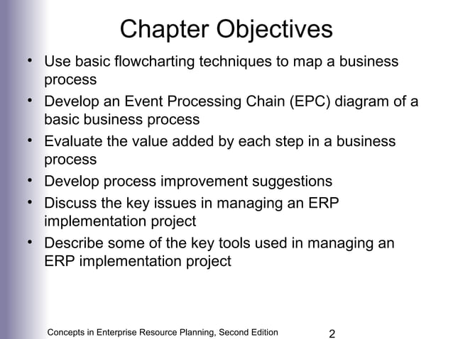 Chapter 7: Process Modeling, Process Improvement, and ERP Implementation | PPT