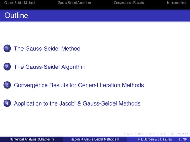metode iterasi Gauss seidel | PDF | Physics | Science
