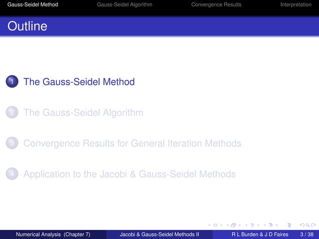 metode iterasi Gauss seidel | PDF | Physics | Science