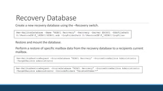 Ch07 disaster recovery | PPTX