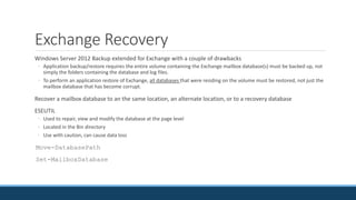 Ch07 disaster recovery | PPTX