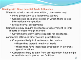Governmental influence on trade | PPT