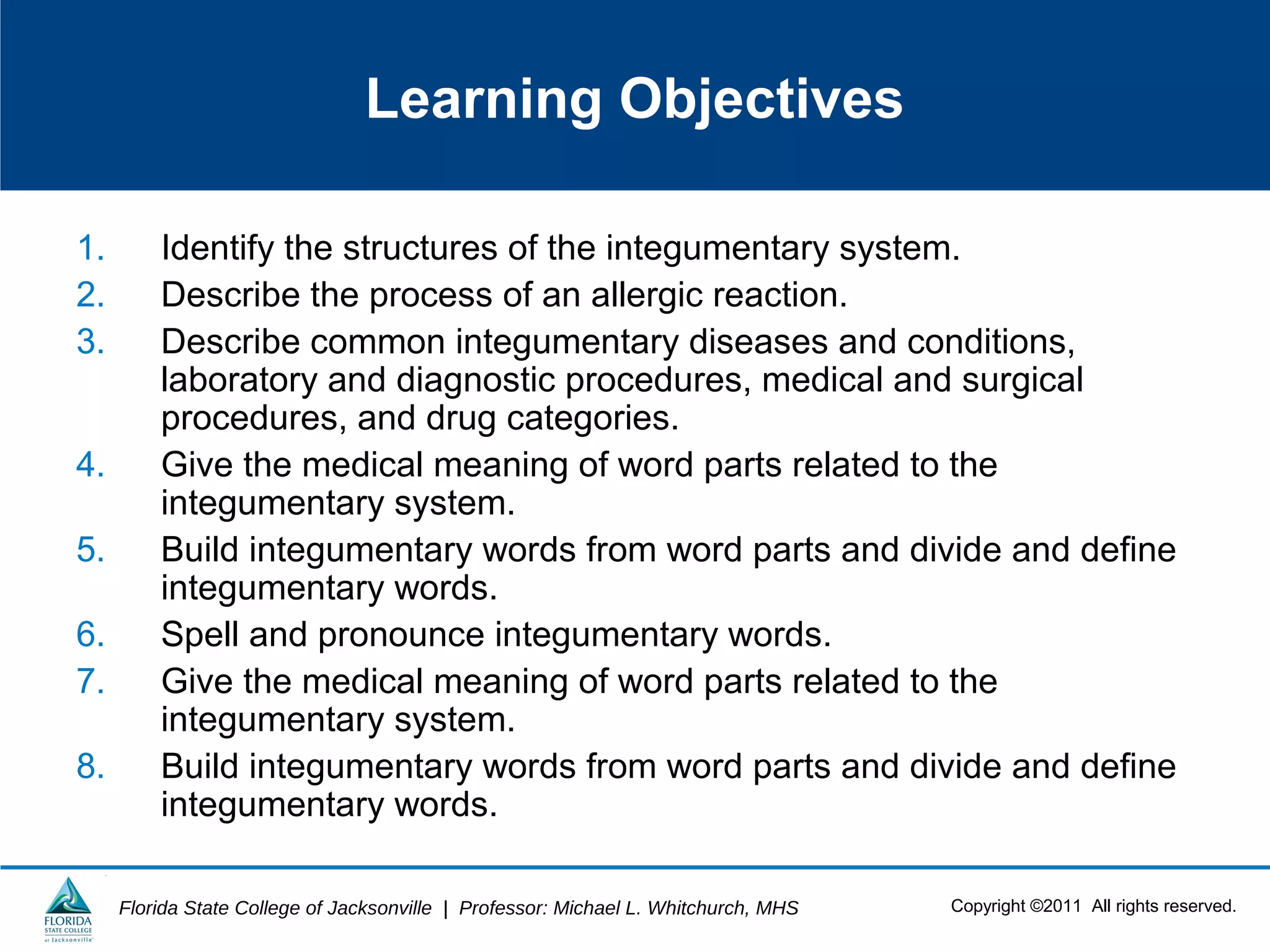 Integumentary System | PPT