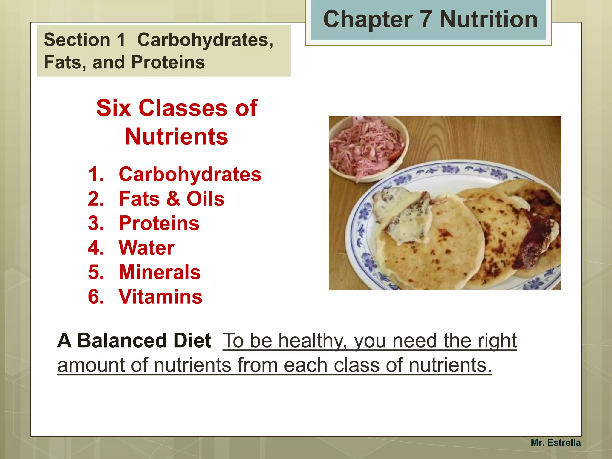 Nutrition for Teenagers | PPTX