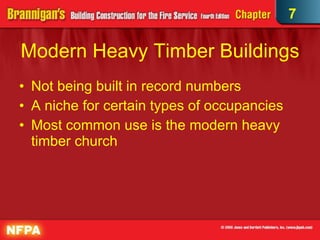 Ch 07 Heavy Timber and Mill Construction | PPT