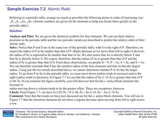 AP Chemistry Chapter 7 Sample Exercise | PPT