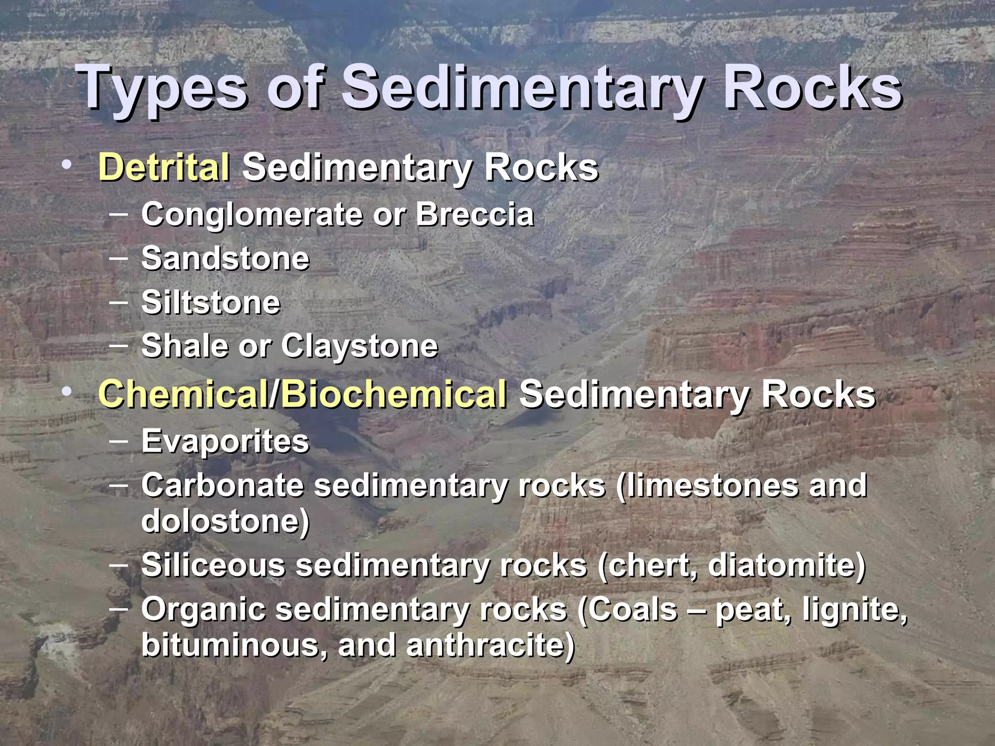 Ch07 sedimentary rocks | PPT