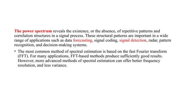 Chapter_07 Spectral Estimation .pptx