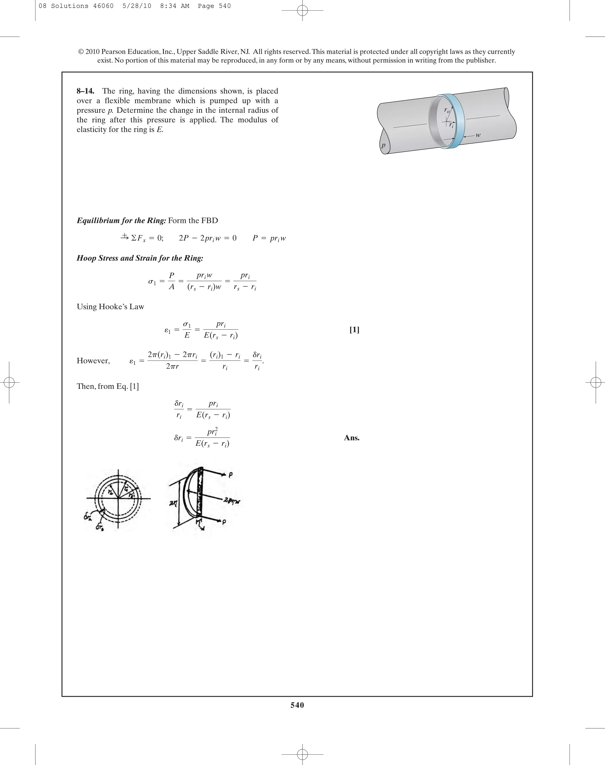 Ch08 10 combined loads & transformations | PDF