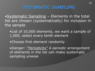 Ch08 Sampling | PPT | Physics | Science