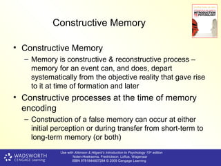 Lecture5:Memory.DrNaif | PPT