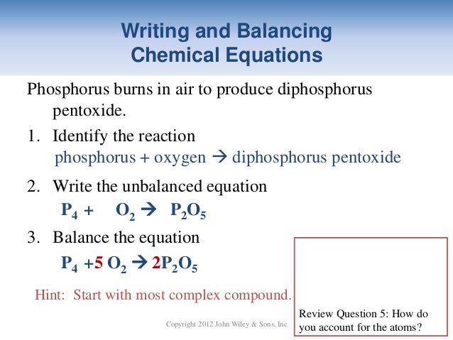 How To Balance P O2 P2o5 Phosphorous And Oxygen Gas What Is The