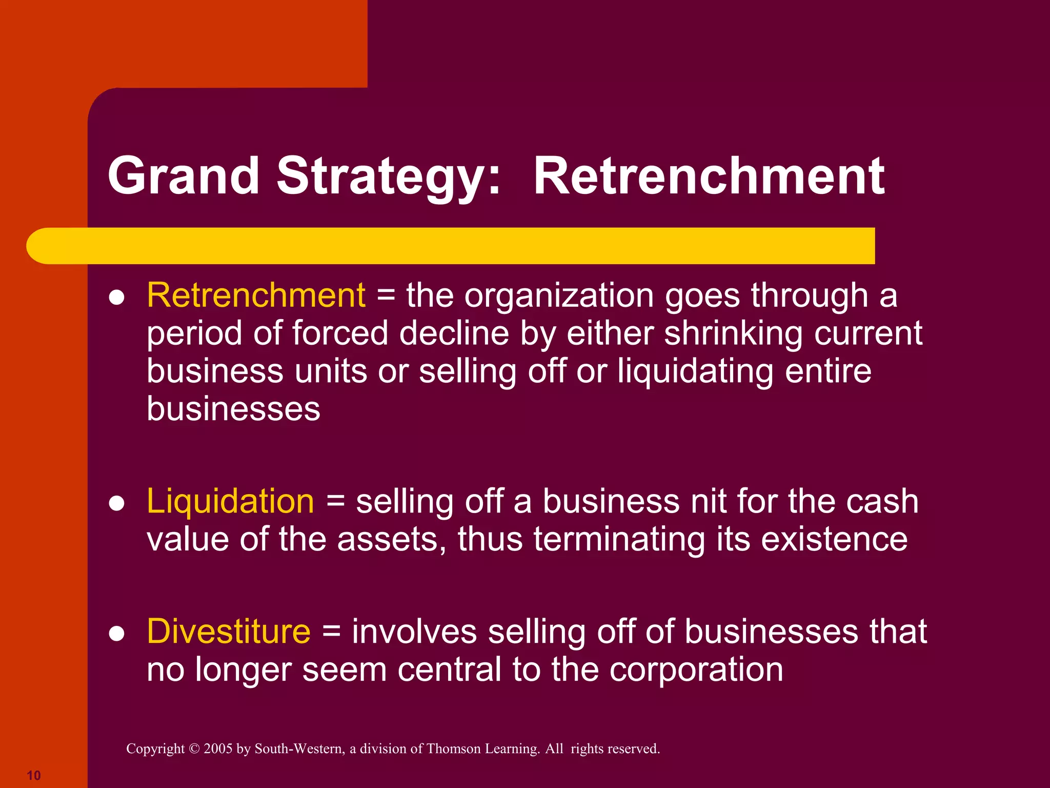 Chapter 08 Strategy Formulation and Implementation | PPT