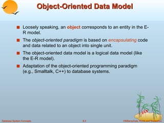 08. Object Oriented Database in DBMS | PPT