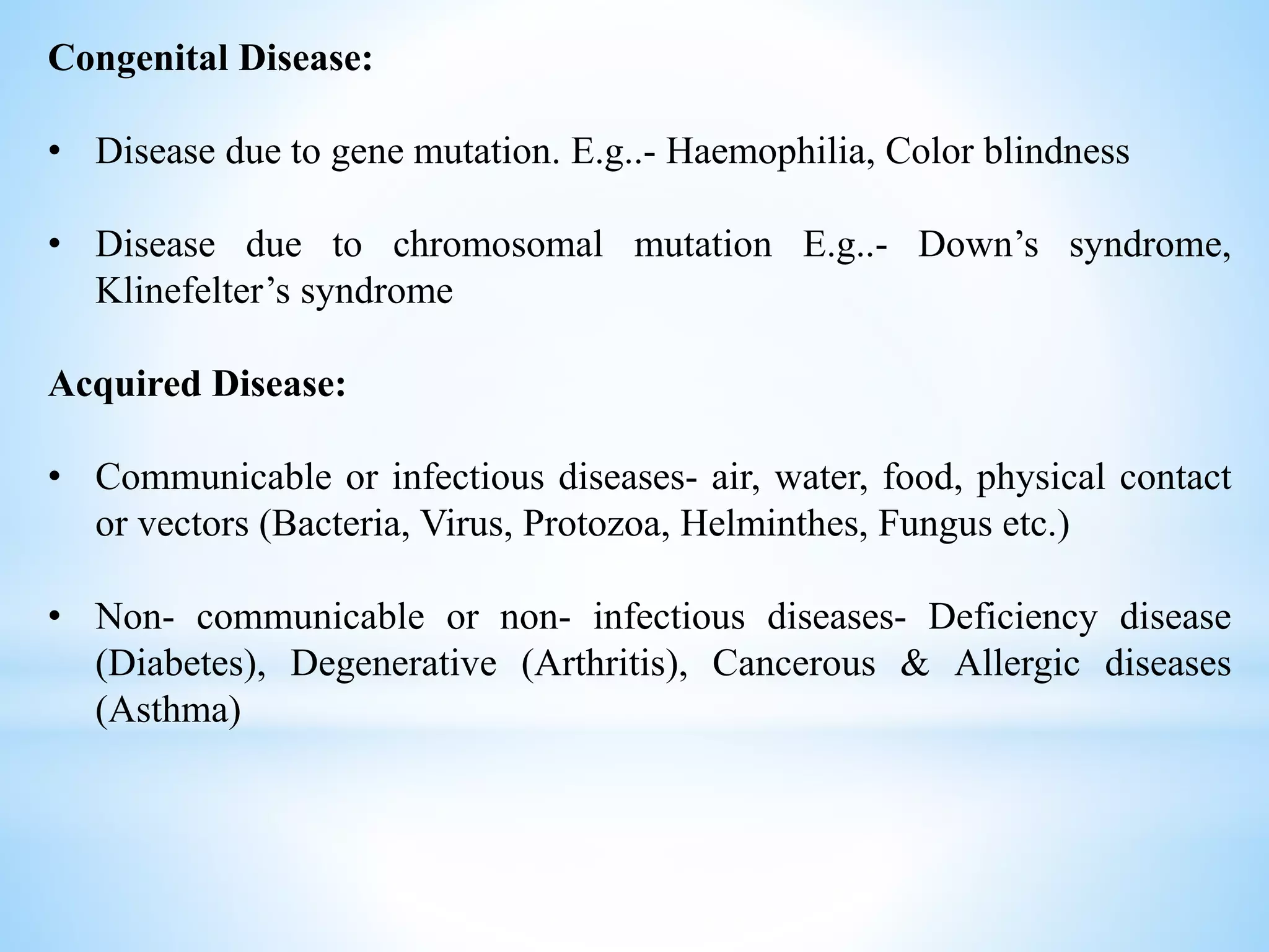 Ch 08 - Human Health and Disease || Class 12 || | PPTX