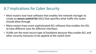ch08.pptx | Computer Networking | Computing
