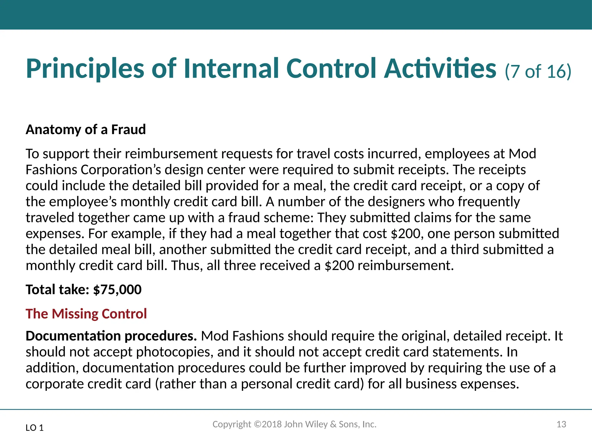 Fraud, Internal Control and Cash - Accounting Principles | PPTX
