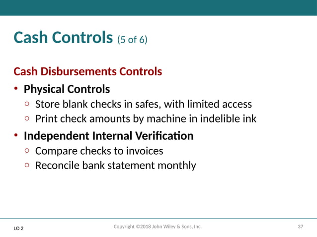 Fraud, Internal Control and Cash - Accounting Principles | PPT