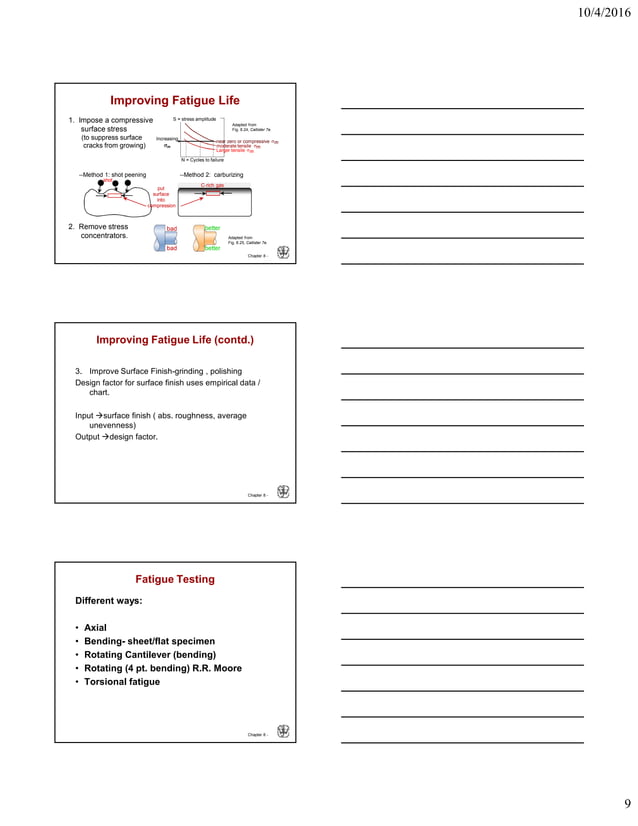Ch08 failure -sent fall2016 | PDF | Physics | Science