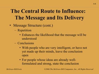 Chapter 08 - How to influence people in negotiation.ppt