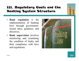 Chapter08: Bank Legislation and Regulation PPT | PDF