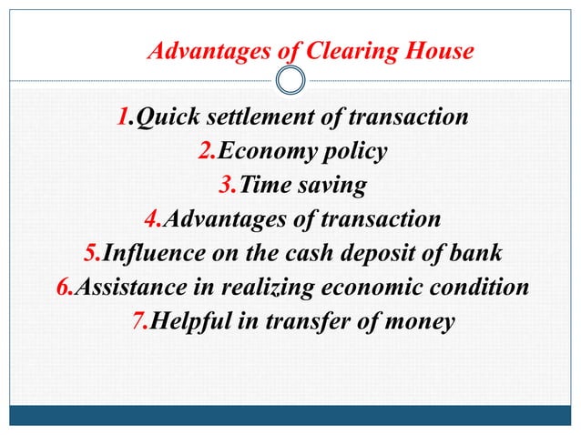 Ch 08 Clearing house system.ppt | Credit Cards | Personal Debt