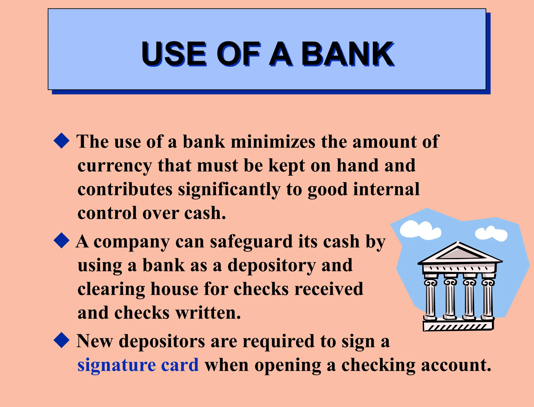 Internal control over cash and peety cash | PPT