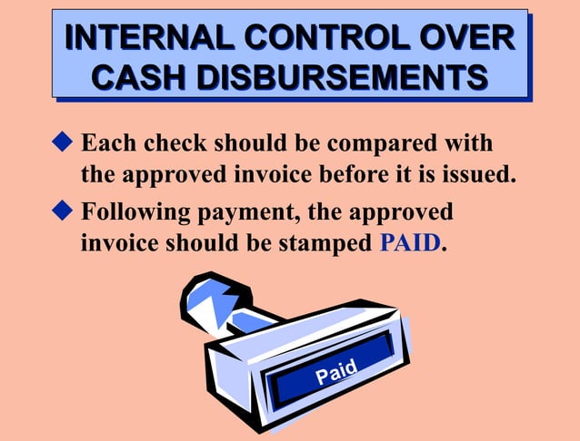 Internal control over cash and peety cash | PPT | Credit Cards ...