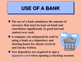 Internal control over cash and peety cash | PPT