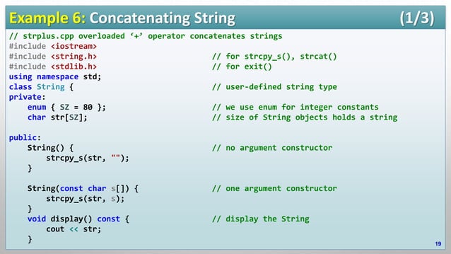 Object Oriented Programming Using C Ch08 Operator Overloadingpptx