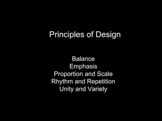 Ch08 principles of design | PPT