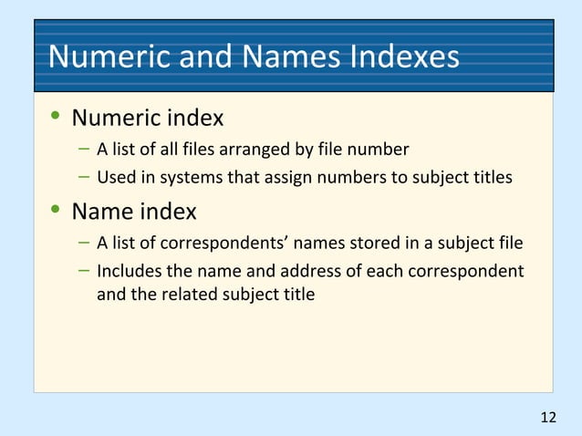 Ch08 records management | PPT