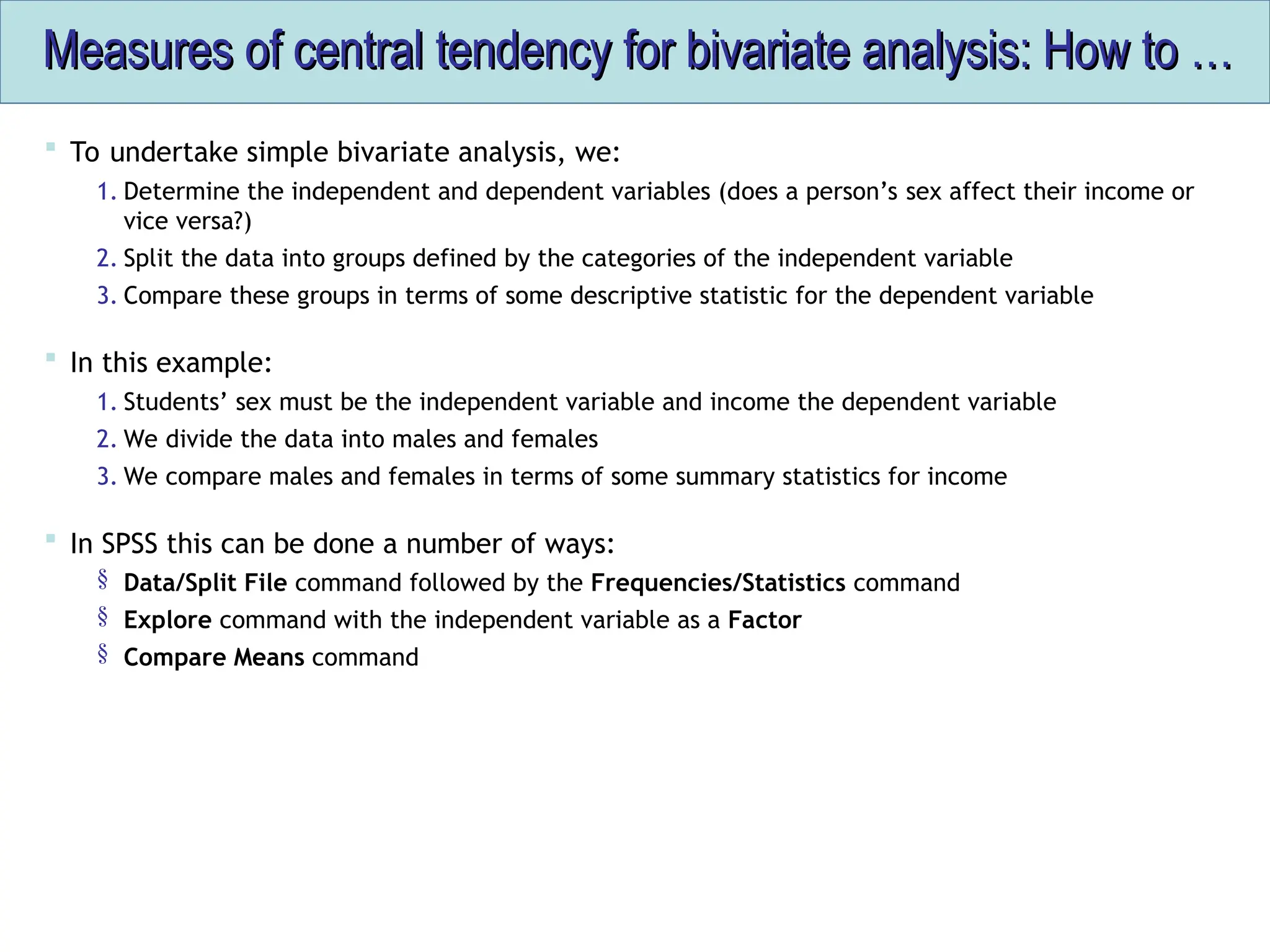 Descriptive Statistics - Numerical Measures | PPT
