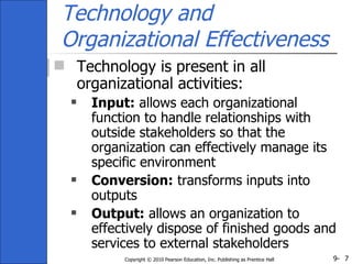 Ch09 - Organisation theory design and change gareth jones | PPT