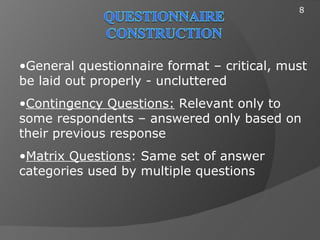 Ch09 Survey Research | PPT