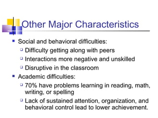 Chapter 9: Attention Deficity Hyperactivity Disorder | PPT