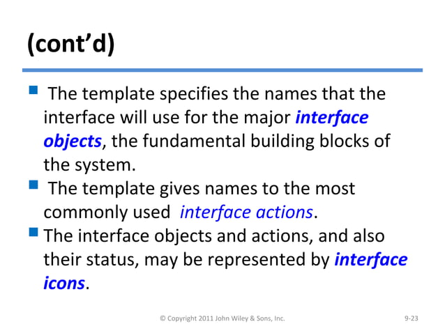 Ch09-User Interface Design | PPT
