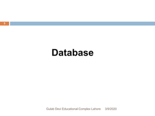 Ch # 09 database management system | PPT