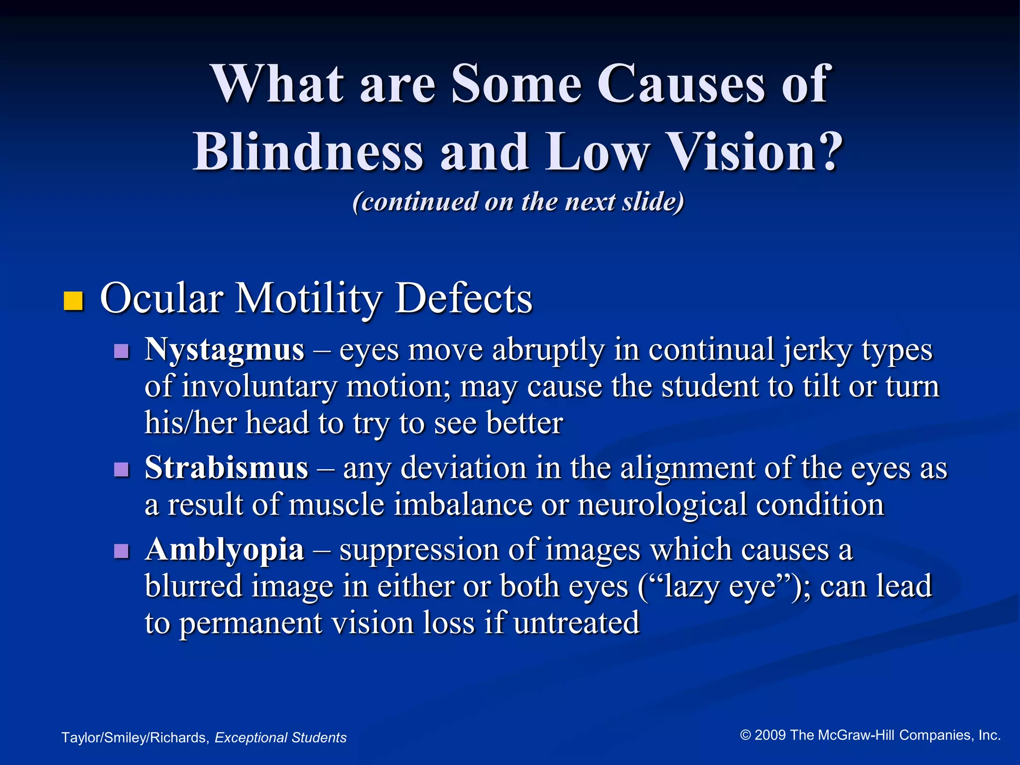 Ch_09.ppt | Eye and Vision Conditions | Diseases and Conditions
