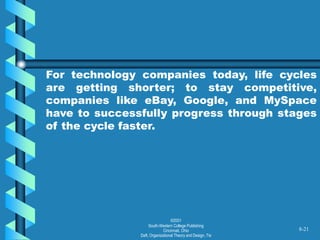 Organization size, life cycle and decline.ppt