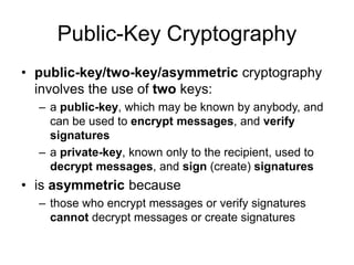 Public key cryptography and RSA algorithm | PPT